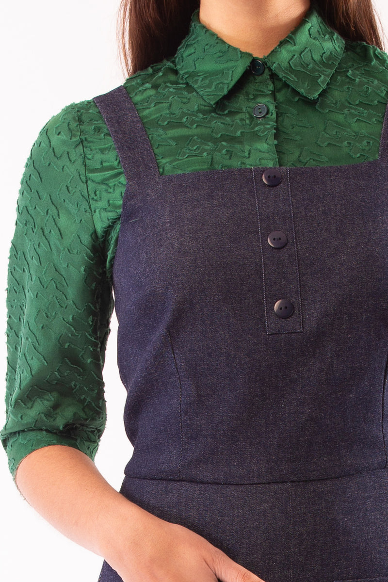 EVOKE JUMPSUIT INDIGO DENIM – Kumo